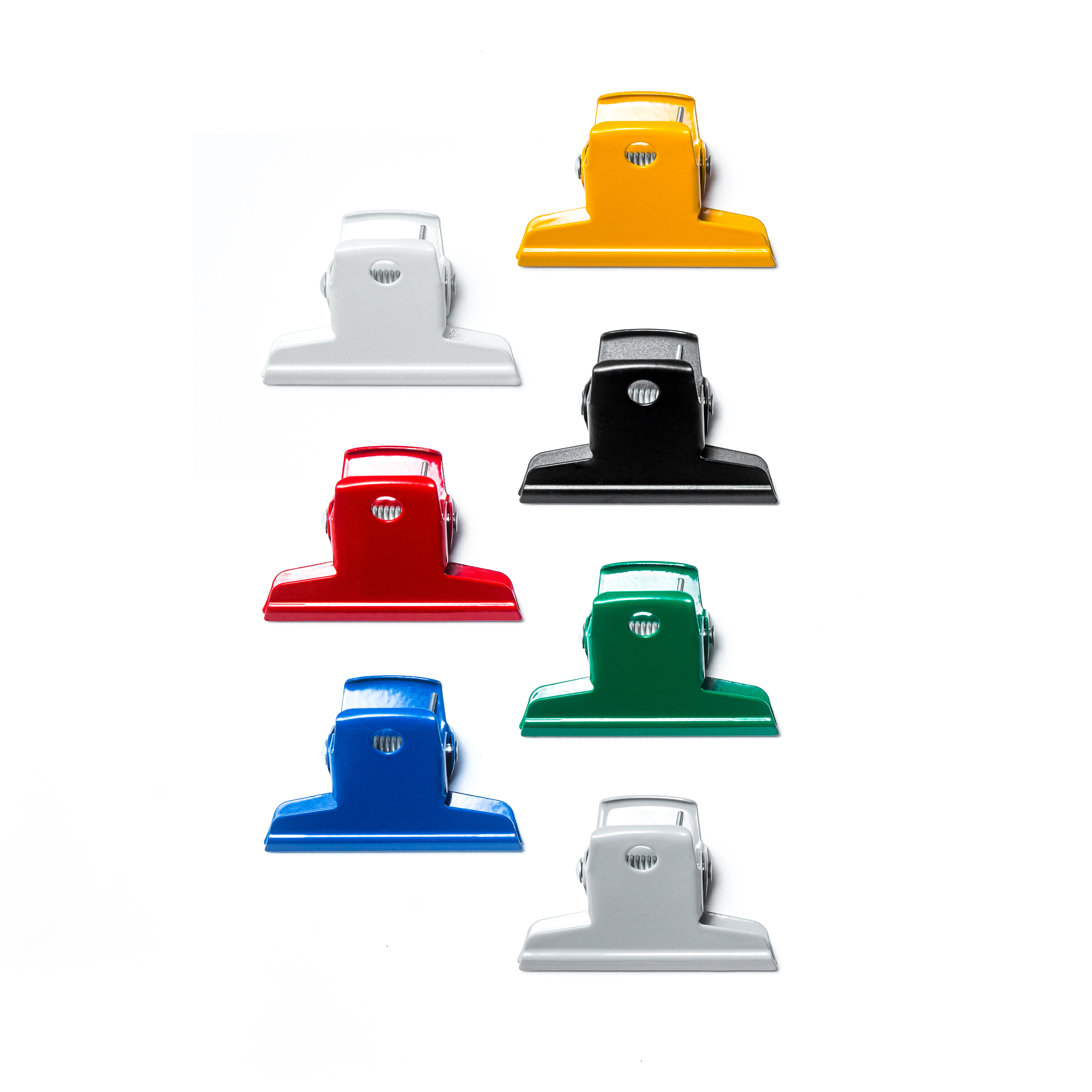 Colored Clip in metal for office use - Calepino